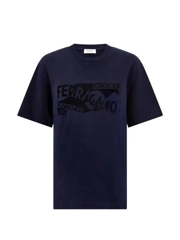 FERRAGAMO Logo-print T-shirt