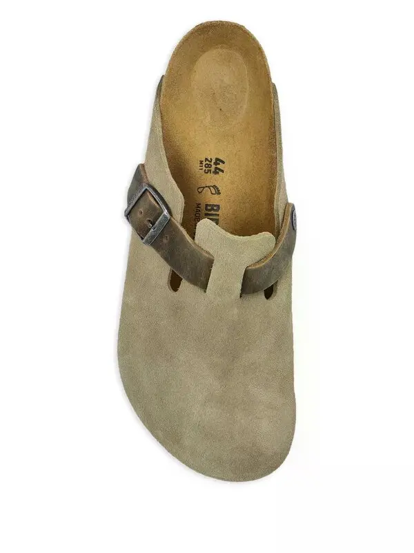 BIRKENSTOCK Boston Bs Suede Clogs