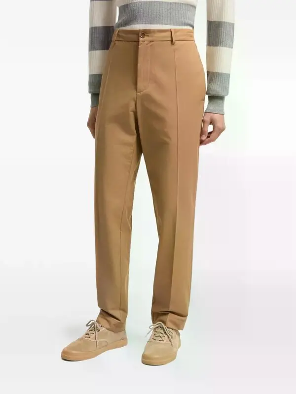 Moncler Pressed-crease Tailored Trousers