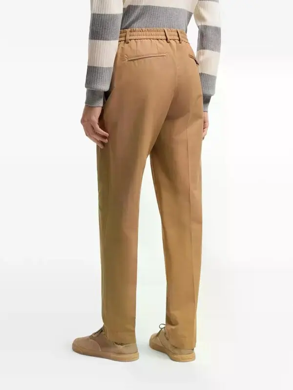 Moncler Pressed-crease Tailored Trousers