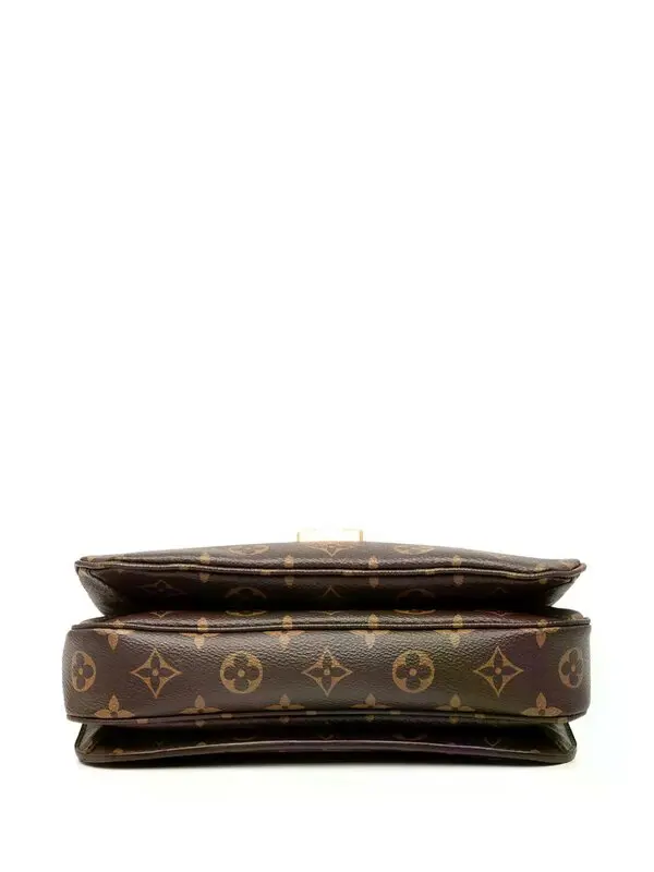 LOUIS VUITTON 2018 Monogram Pochette Metis Satchel - Brown