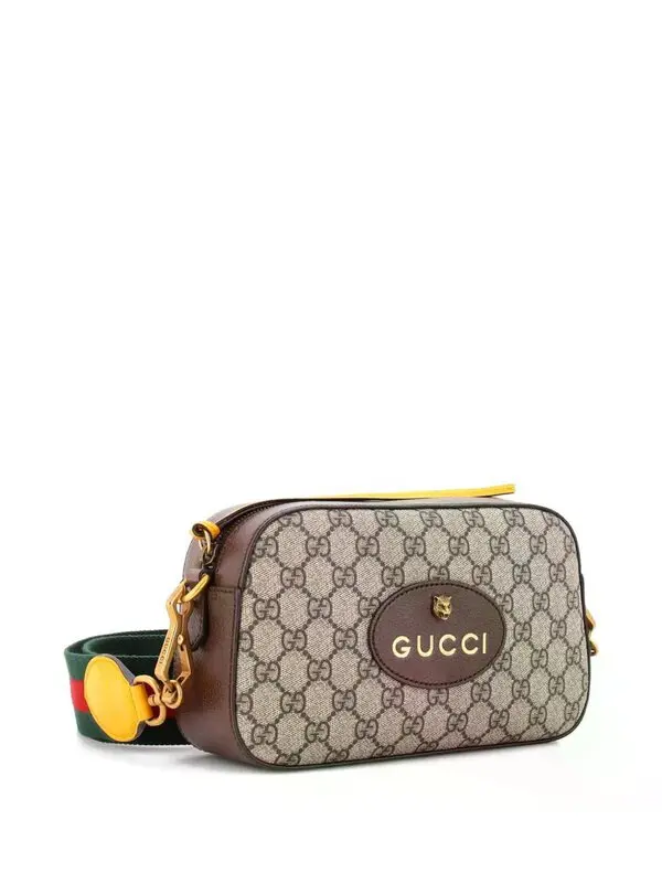 Gucci Neo Vintage Camera Messenger Bag Gg Coated Canvas - Brown