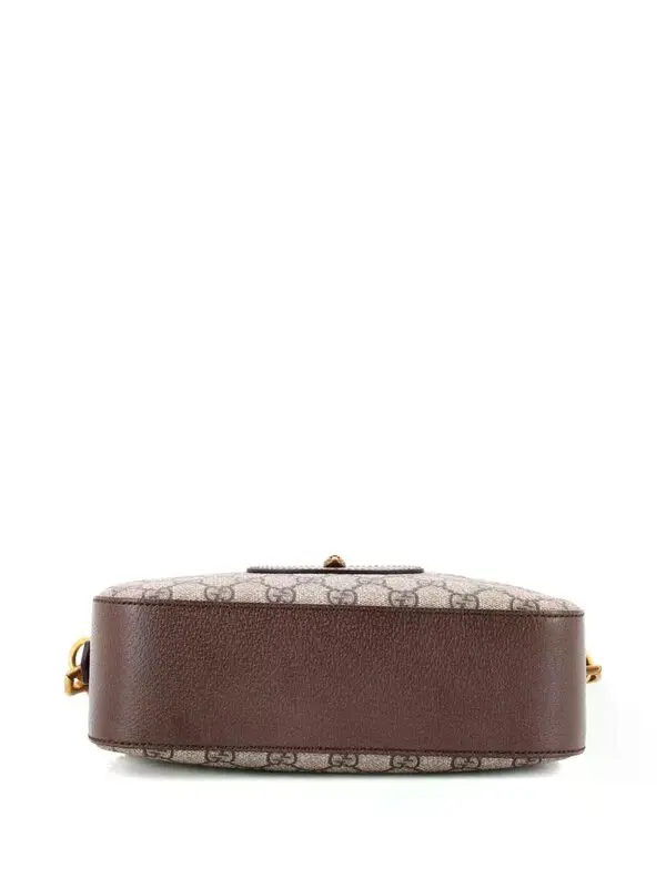 Gucci Neo Vintage Camera Messenger Bag Gg Coated Canvas - Brown