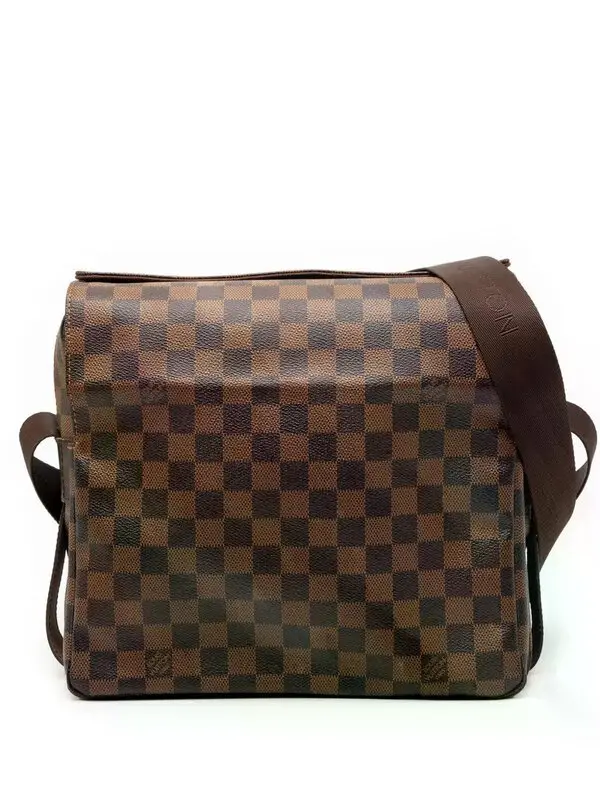 LOUIS VUITTON 2010 Damier Ebene Naviglio Crossbody Bag