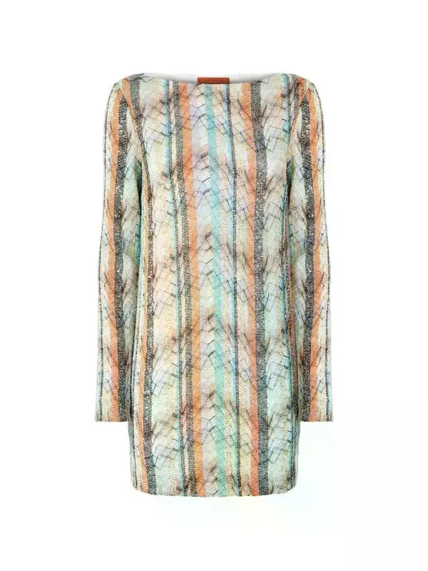 Missoni Long-sleeve Mini Dress