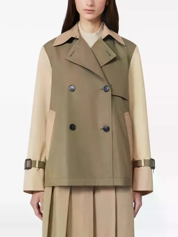 Max Mara Buckle-strap Double-breasted Jacket