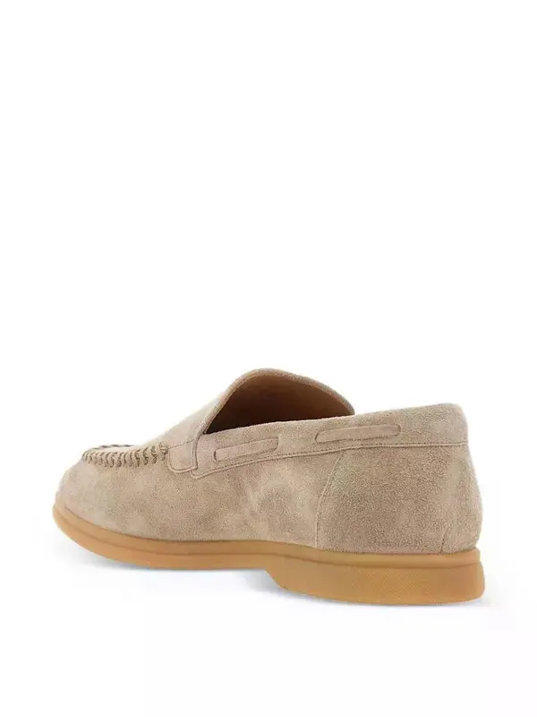 Eleventy Suede Loafers