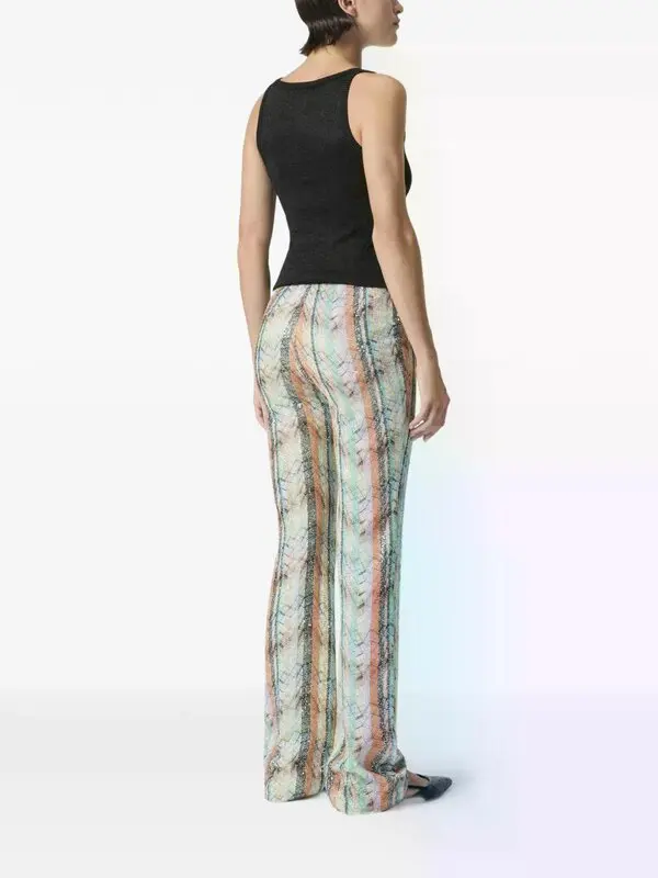 Missoni Sequin-embellished Trousers - Neutrals