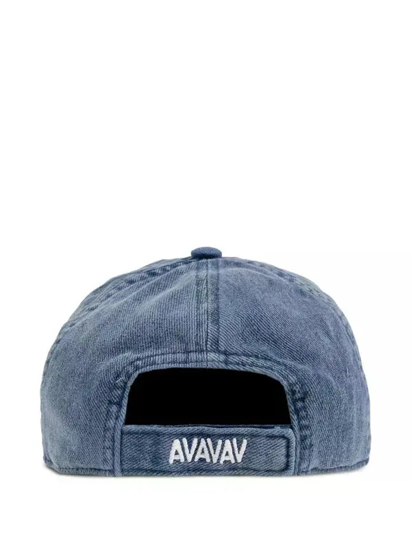 Adidas X Avavav Slashed Striped Frayed Cap