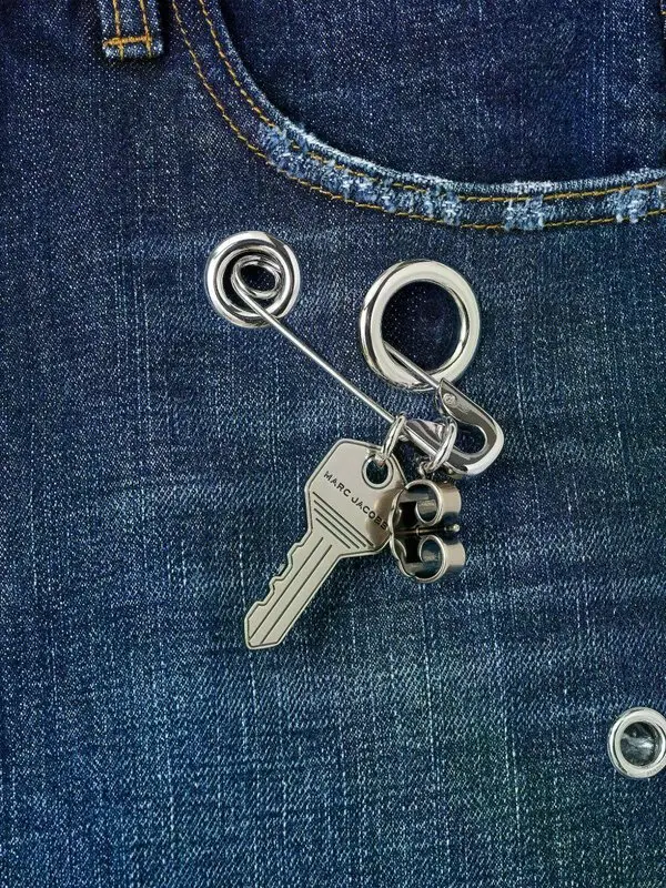 Marc Jacobs Grommet Denim Shorts - Blue