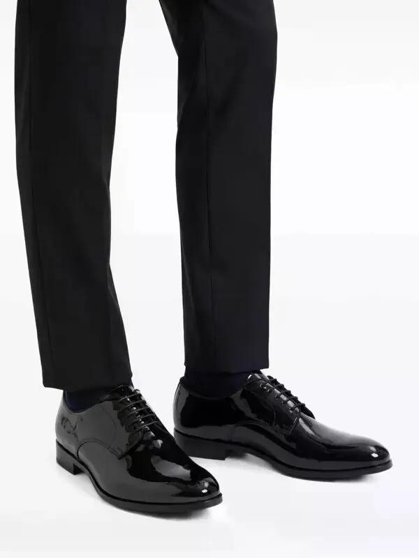 DOUCAL'S Patent-leather Derby Shoes