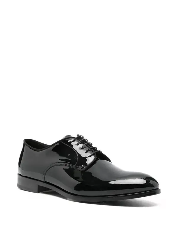 DOUCAL'S Patent-leather Derby Shoes