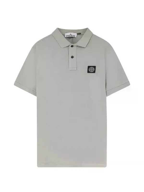 Stone Island Logo-patch Polo Shirt