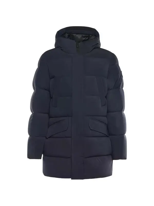 HESKIMO Padded Hooded Jacket - Blue