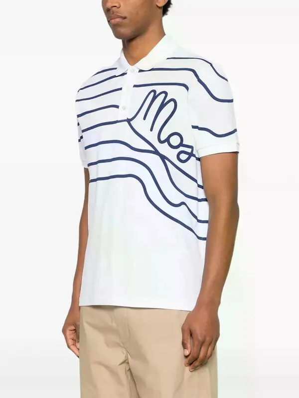 Moschino Button Polo Shirt