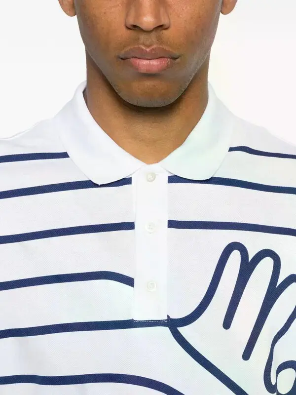 Moschino Button Polo Shirt