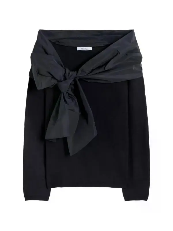 Max Mara Bow Detail Sweater