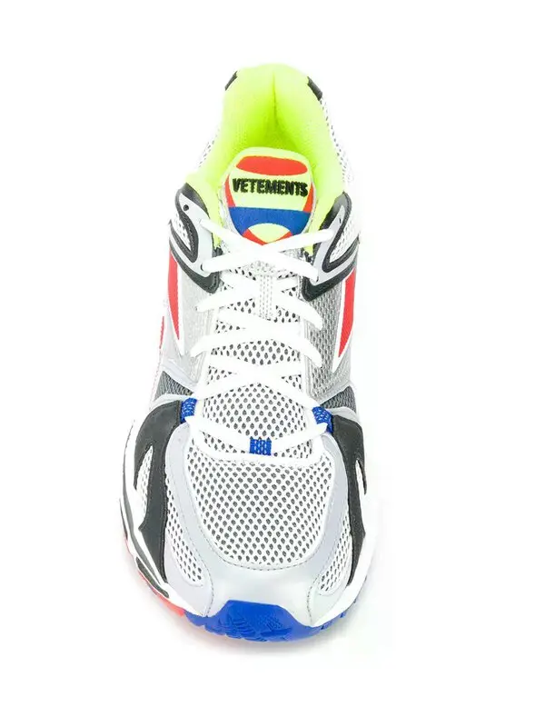 Vetements X Reebok Spike Runner 200 Sneakers - Grey