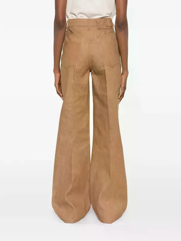A.p.c. Domino Wide-leg Jeans - Brown