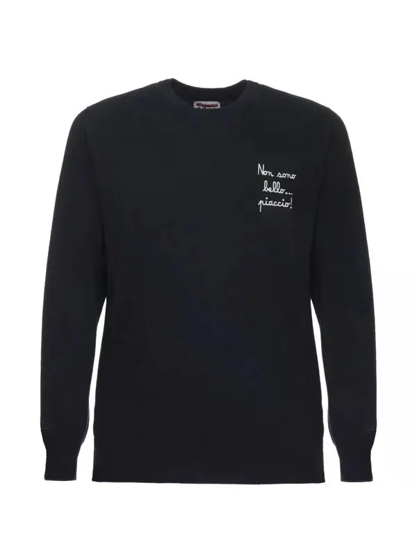 MC2 SAINT BARTH Logo-embroidery Sweatshirt