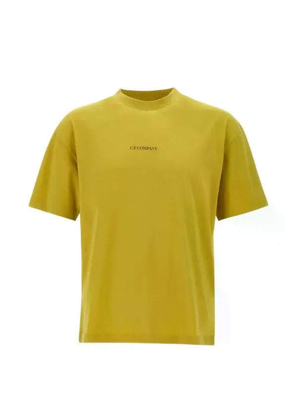 C.P. COMPANY Logo-print Short-sleeve T-shirt - Green
