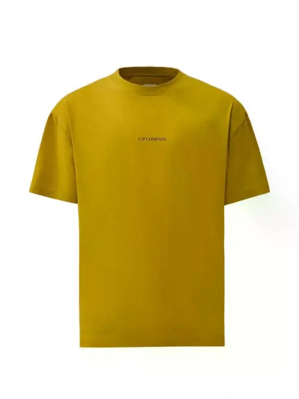 C.P. COMPANY 30/1 Jersey Short-sleeve Logo T-shirt