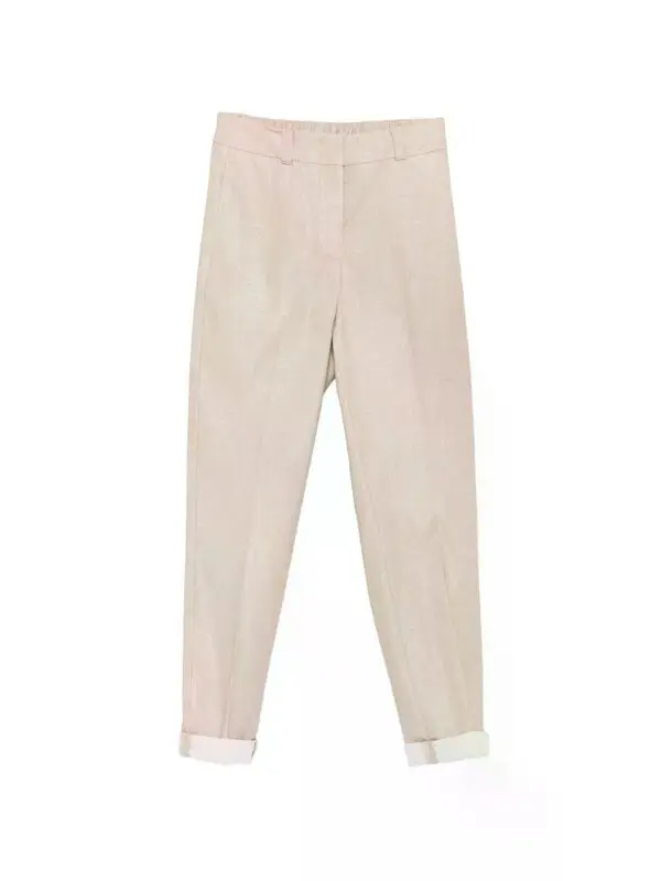 Peserico Cuffed-hem Trousers
