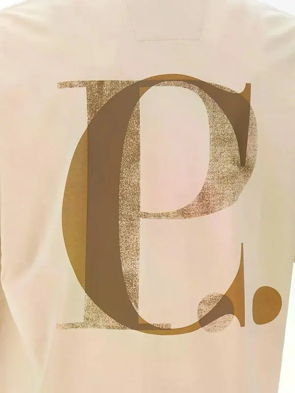 C.P. COMPANY 30/1 Jersey Short Sleeve Logo T-shirt