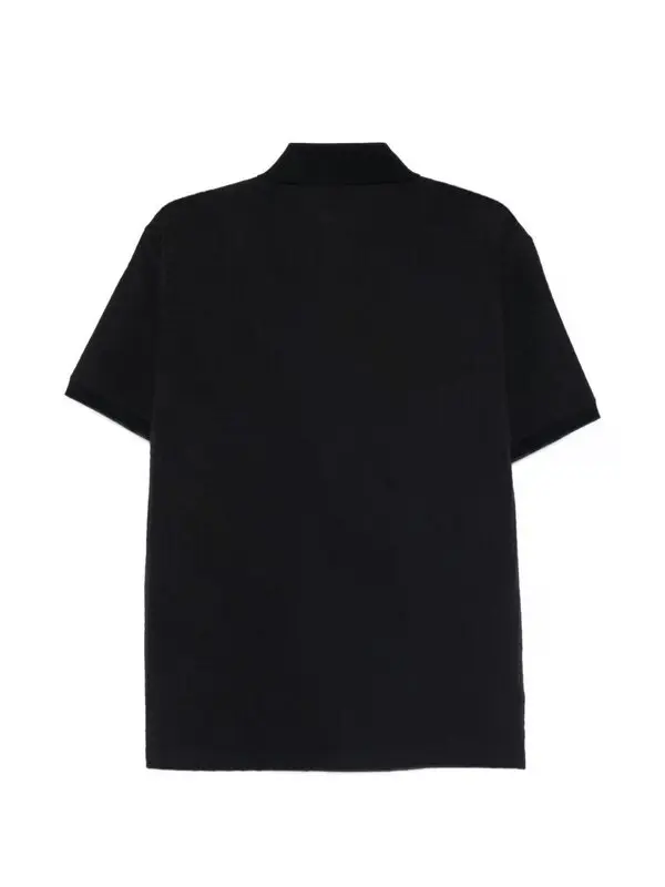 Emporio Armani Textured Polo Shirt