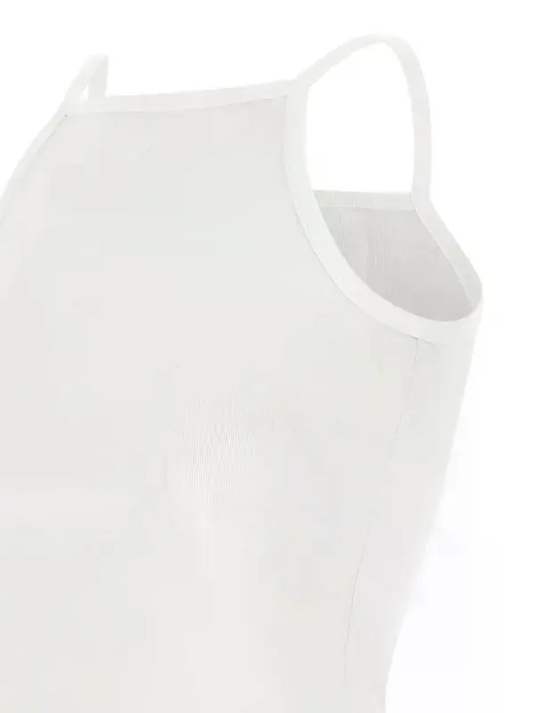 COURREGES Logo-embroidered Tank Top