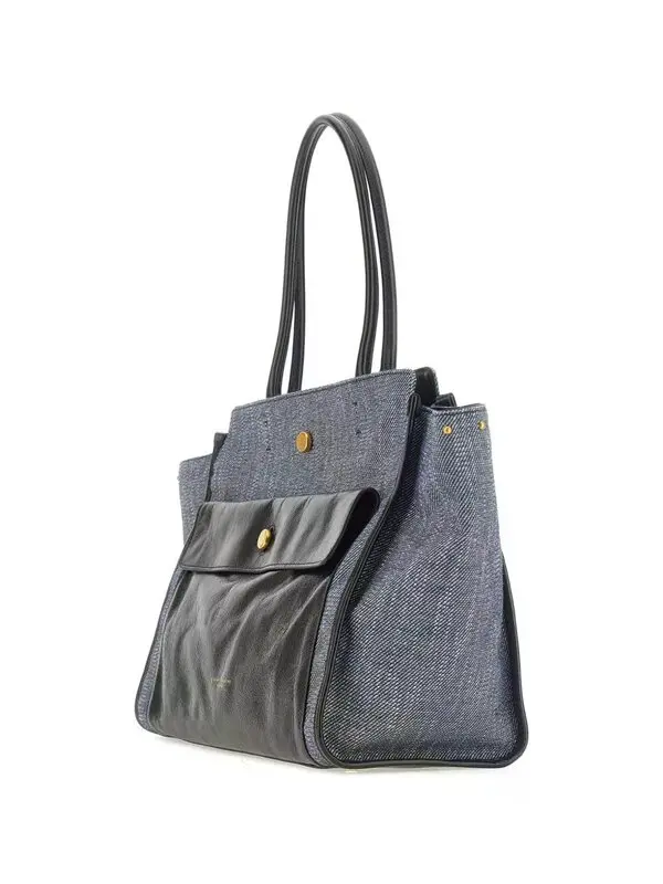 GIANNI CHIARINI Cher Denim Tote Bag - Blue