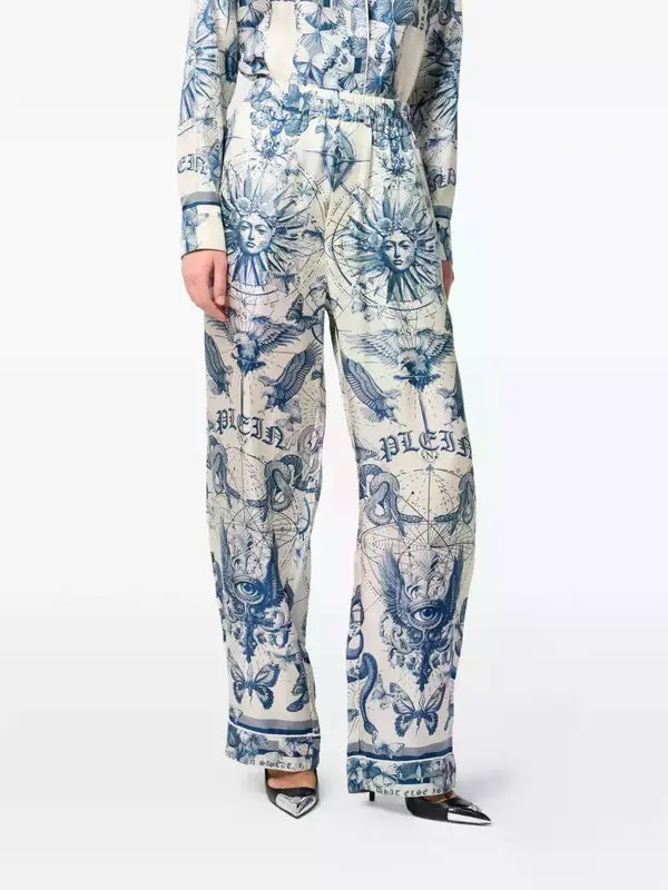 Philipp Plein Printed Trousers