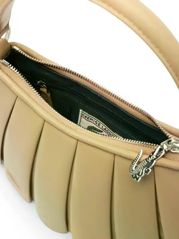 Lacoste Lenglen Pleated Shoulder Bag