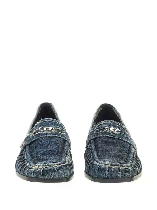 DIESEL® Logo-embellishment Pumps - Blue