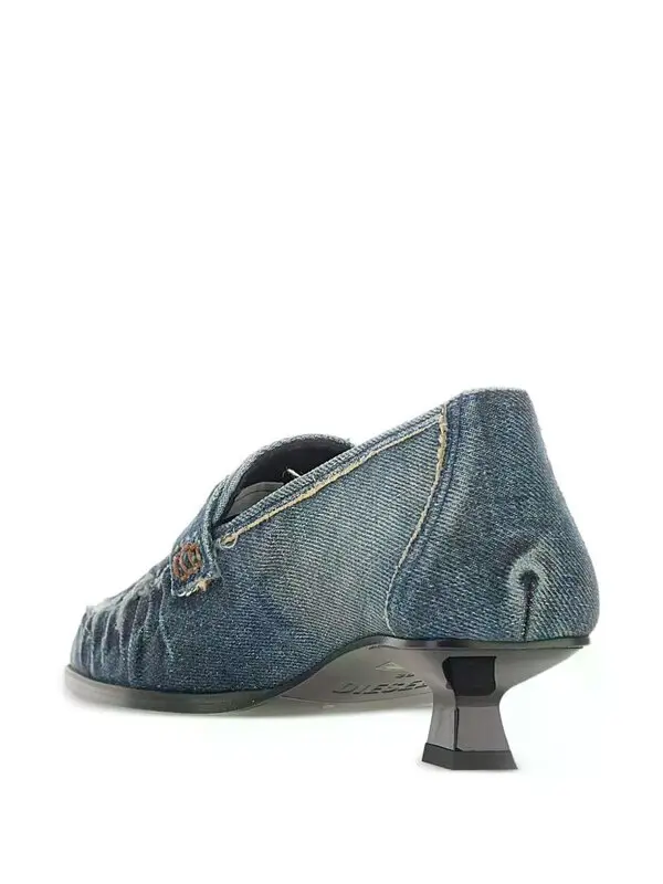 DIESEL® Logo-embellishment Pumps - Blue