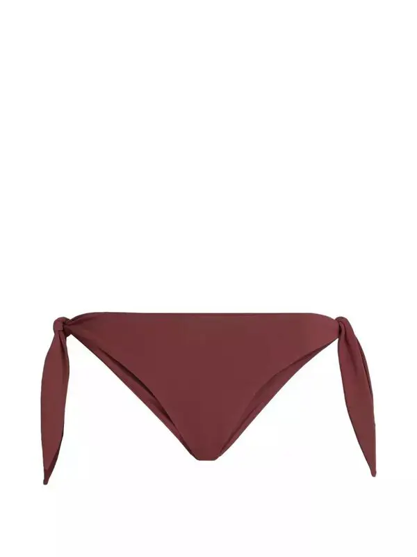 Brunello Cucinelli Tie-side Bikini Bottom - Brown