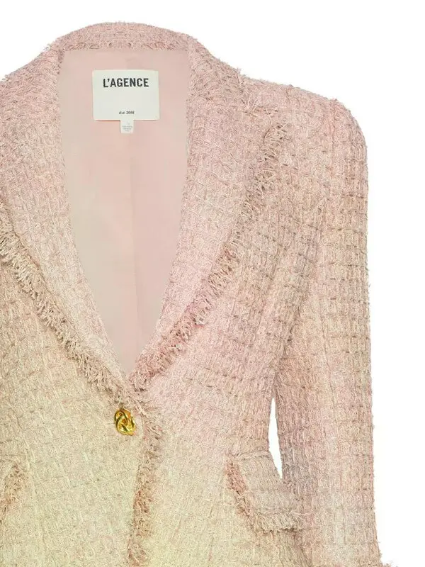 L'Agence Kaisley Frayed Blazer