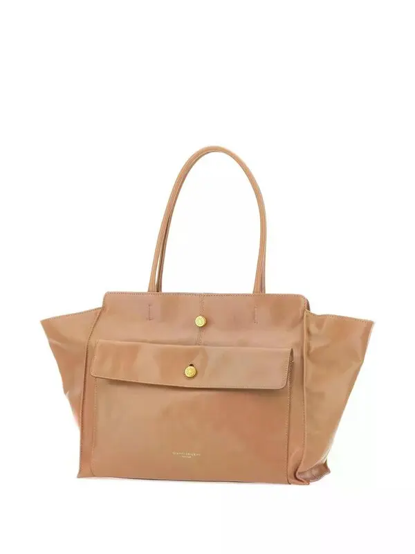 GIANNI CHIARINI Cher Flap-pocket Tote Bag - Neutrals