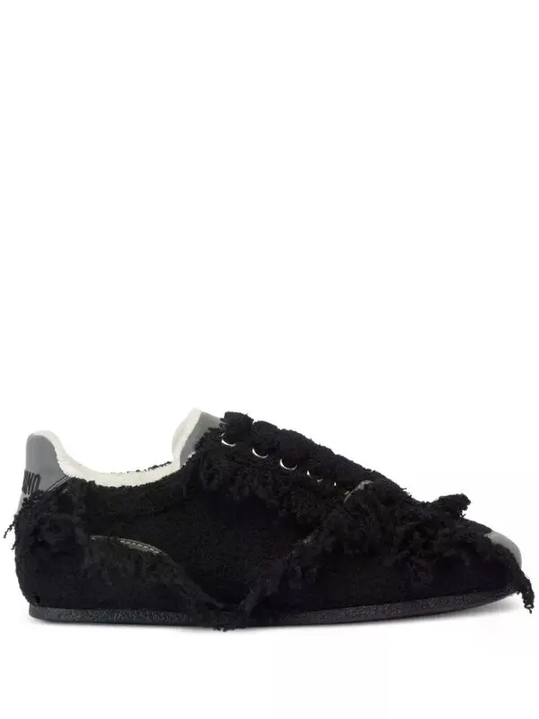 Moschino Frayed-edge Sneakers