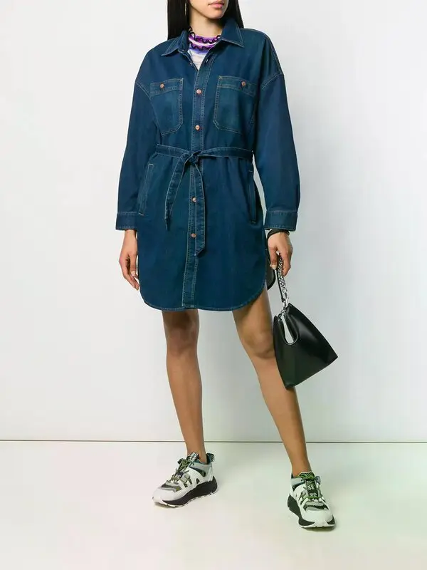DIESEL® Denim Shirt Dress