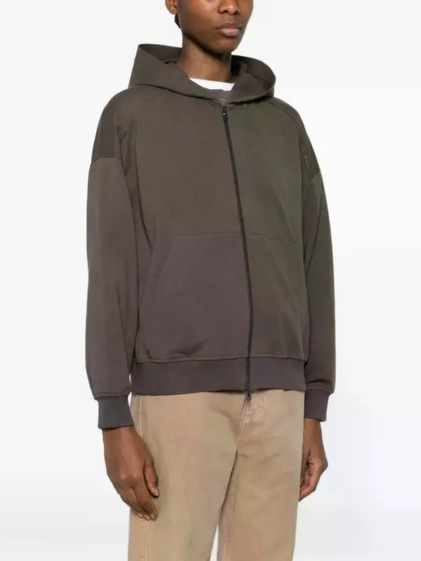 Brunello Cucinelli Zip-up Hoodie - Brown