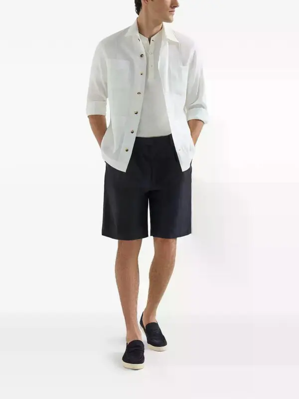 Brunello Cucinelli Pleated Bermuda Shorts