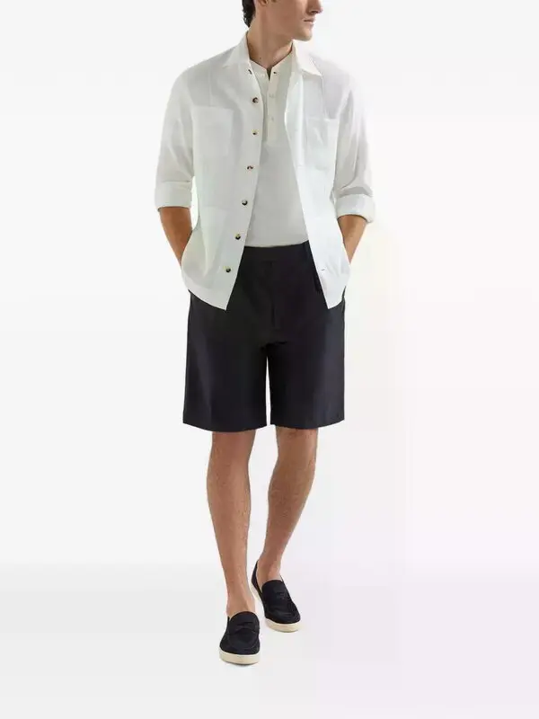 Brunello Cucinelli Pleated Bermuda Shorts