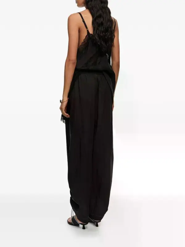 Bimba Y Lola Elastic-waist Trousers - Black