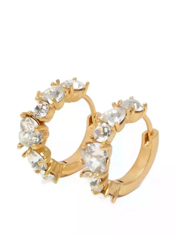 Bimba Y Lola Crystal-embellished Earrings - Gold