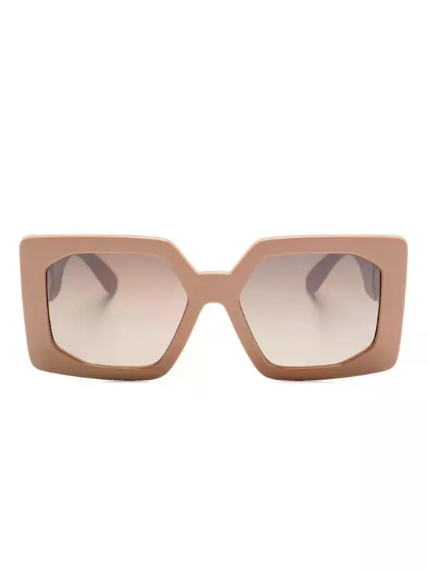Versace Medusa Biggie Maxi Sunglasses - Neutrals