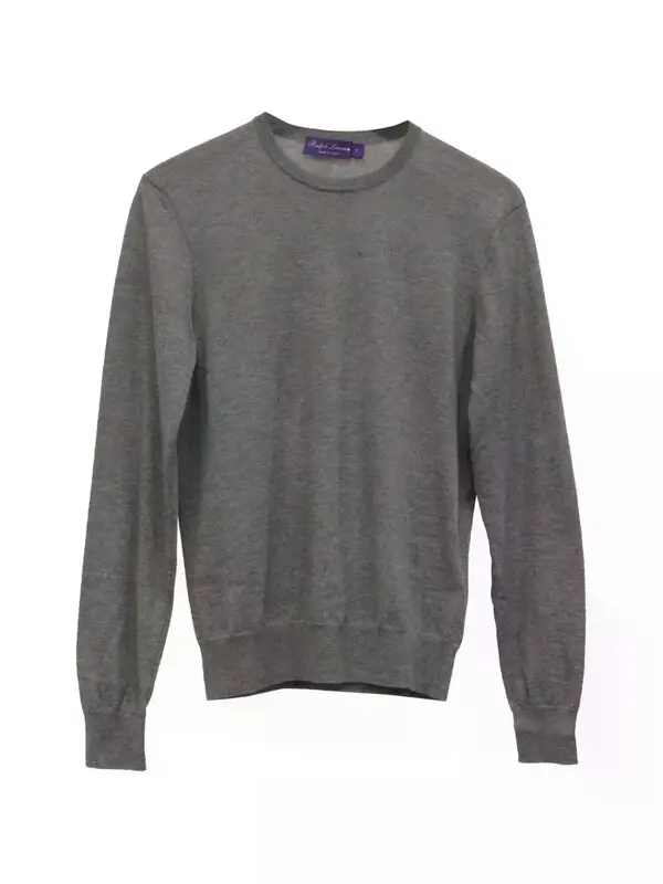 Ralph Lauren Vintage Cashmere Crewneck Sweater - Grey