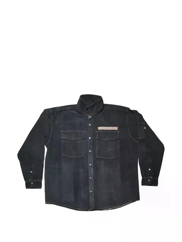PROTOTYPES Logo-detail Overshirt