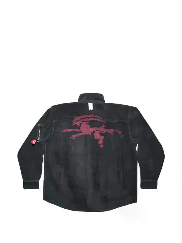 PROTOTYPES Logo-detail Overshirt
