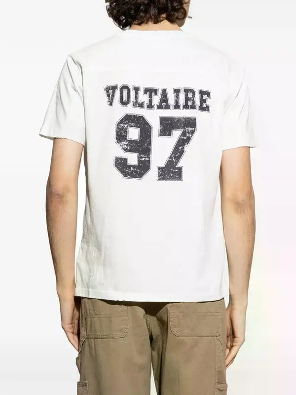 Zadig&Voltaire Tommy T-shirt - Neutrals